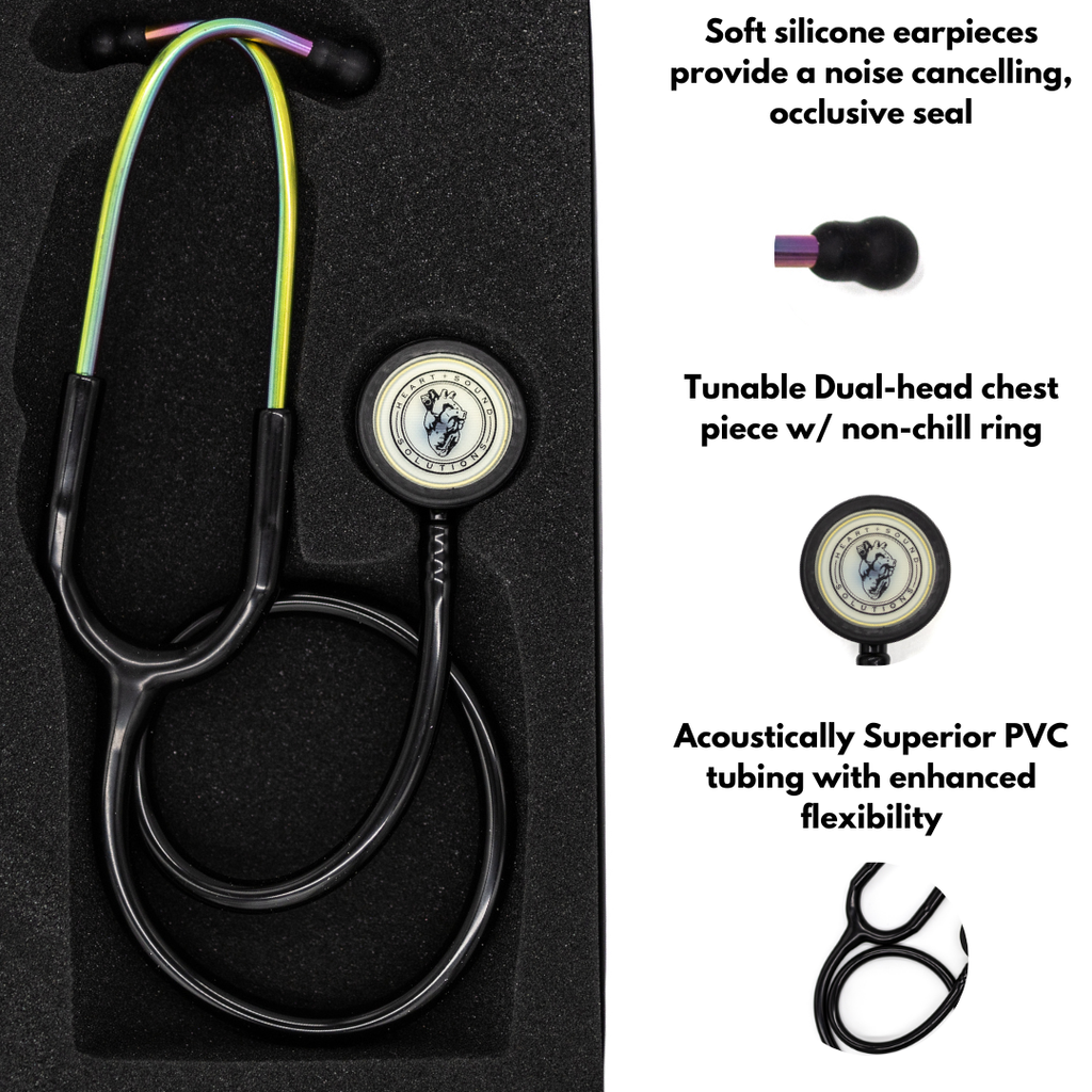 Heart Sound Solutions Signature Series Stethoscope for Nurses, Doctors ...