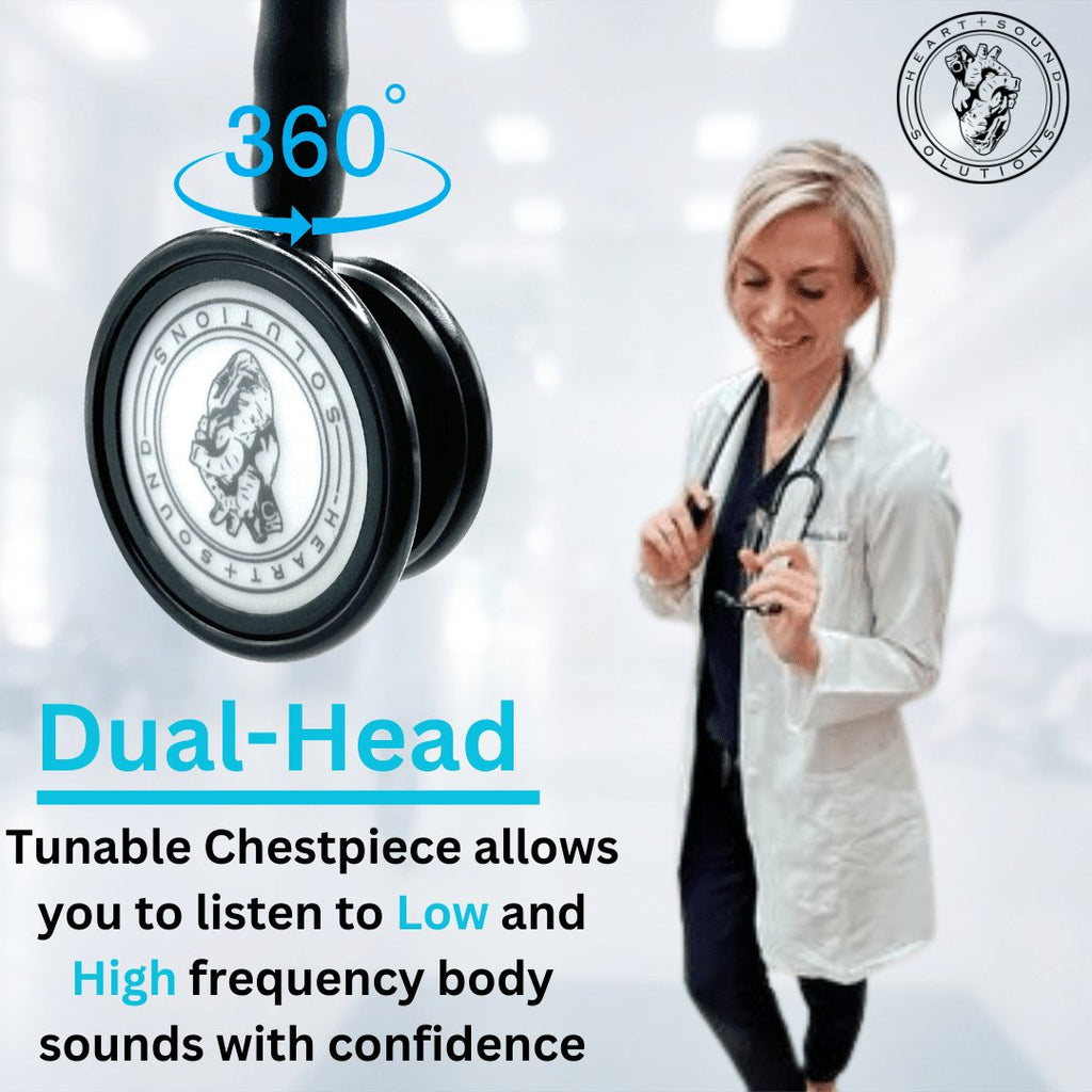 Heart Sound Solutions Signature Series Stethoscope for Nurses, Doctors ...
